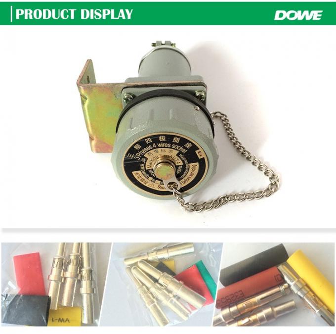 3 Phase 4 Wire Explosion Proof Plug And Socket Insulation Shockproof