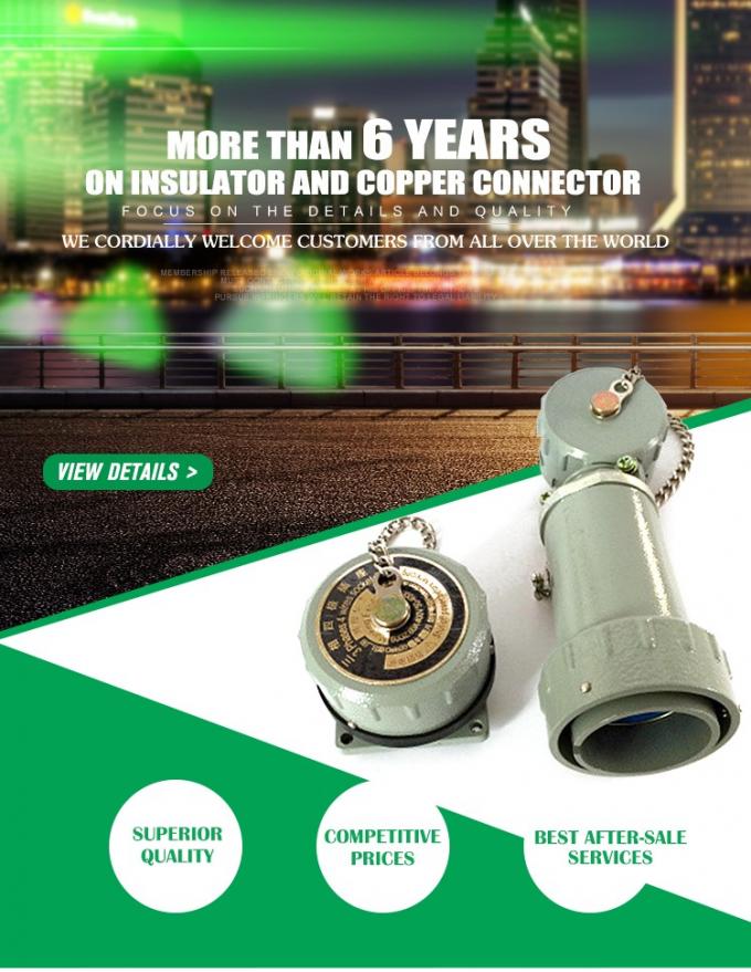 Explosion Proof Plug Adapter Connector Electrical Outlets Dust Prevention