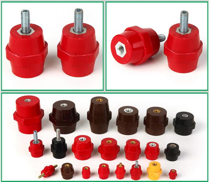 DMC BMC Busbar Rubber Insulator Bus Bar Standoff Hexagonal