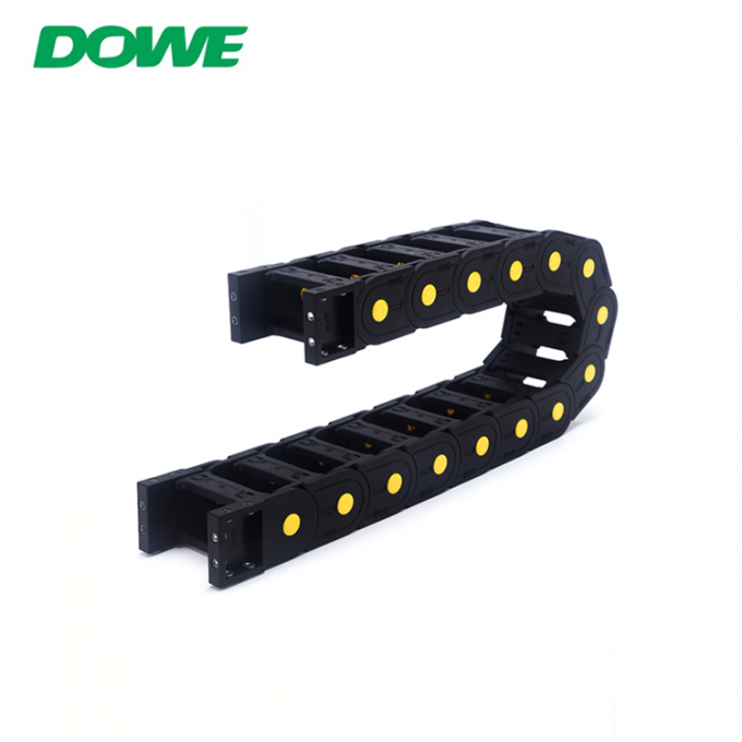 H30X25mm Cable Drag Chain R100 Nylon Tow For Water Pipe