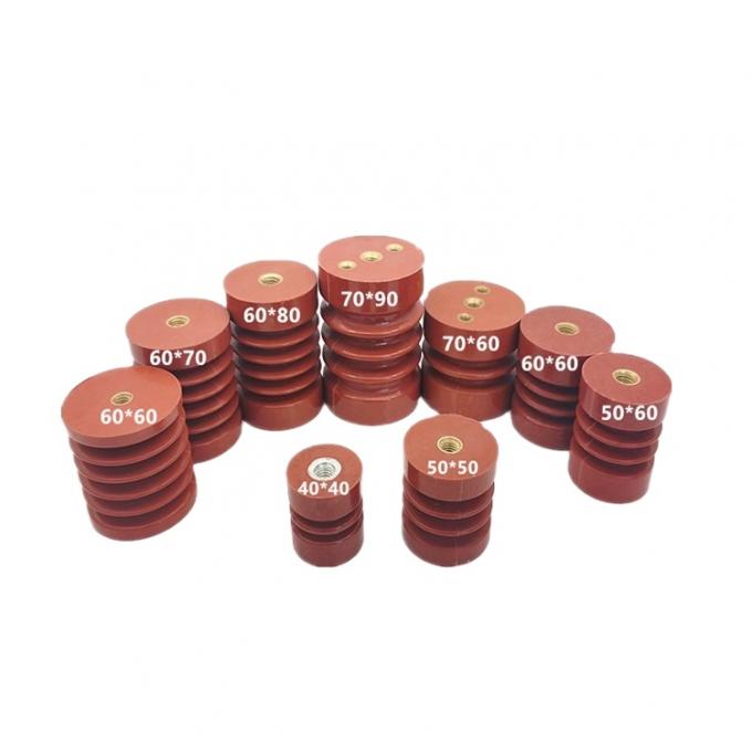 12KV Busbar Standoff Insulators Epoxy Resin For Switchgear 50x50