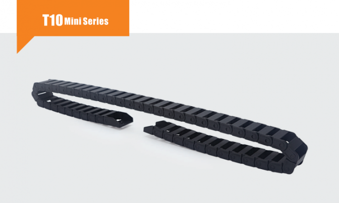 Enclosed Cable Drag Chain Fiber Optic Cable 10x15 10x10