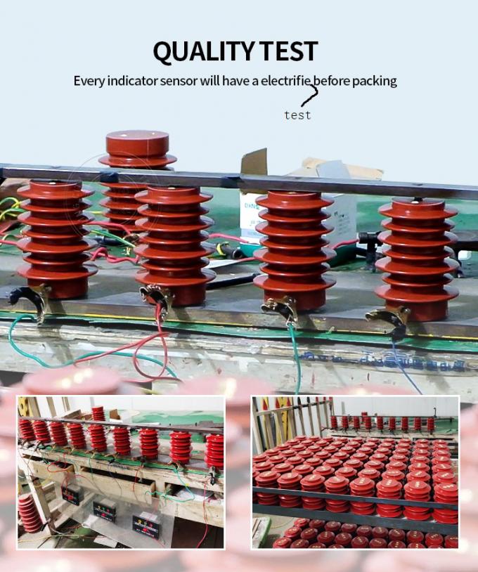Epoxy Resin Switchgear Sensor Insulator 40.5KV High Voltage Spout 145X320