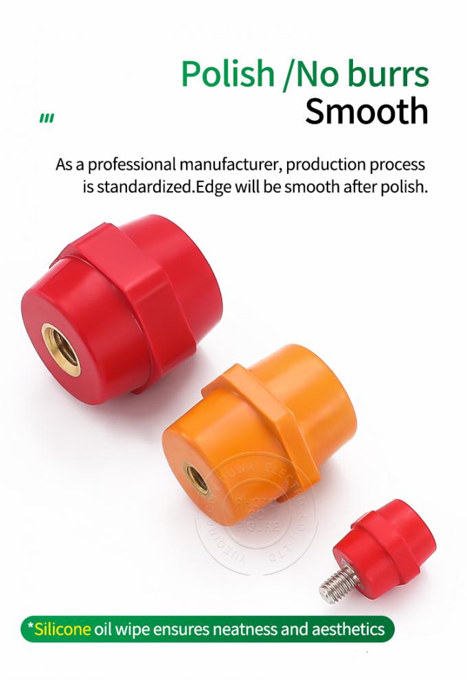 Sep2519 Busbar Support Insulator Heat Fire Hexagonal For Electrical Car