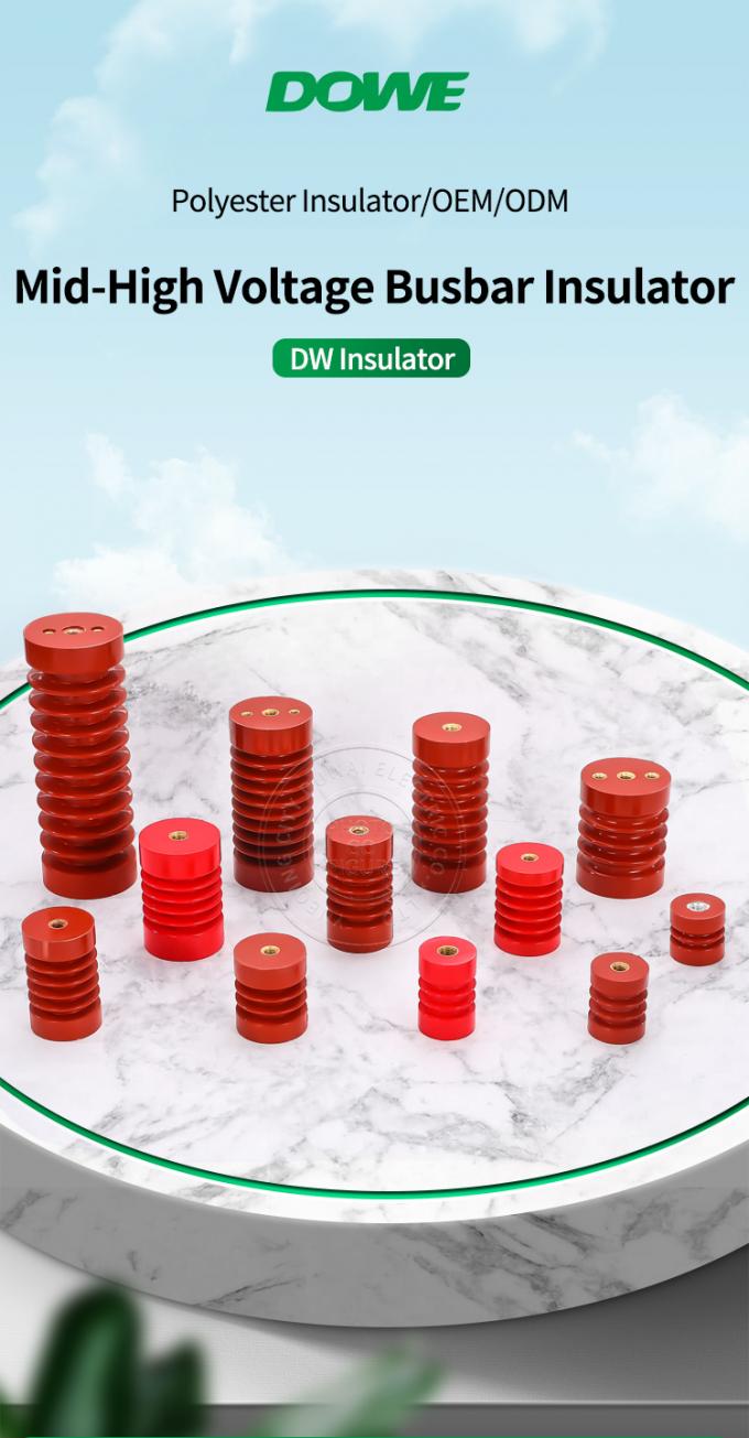 Mid High Voltage Busbar Transformer Insulator 40X50 DMC Epoxy Resin ...