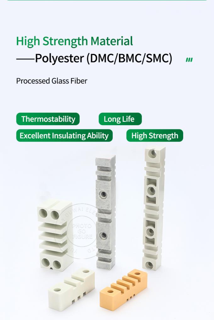 El409 White DMC SMC Busbar Support Insulator EL Marble Clamp EL130 EL270