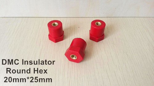 JYZ-20 electrical insulator 20mmx25mm M8 round hex insulator support