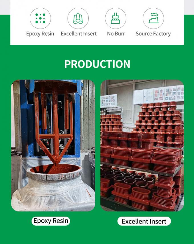 12KV High Voltage Hv Bushing Of Transformer Busbar Though Insulator